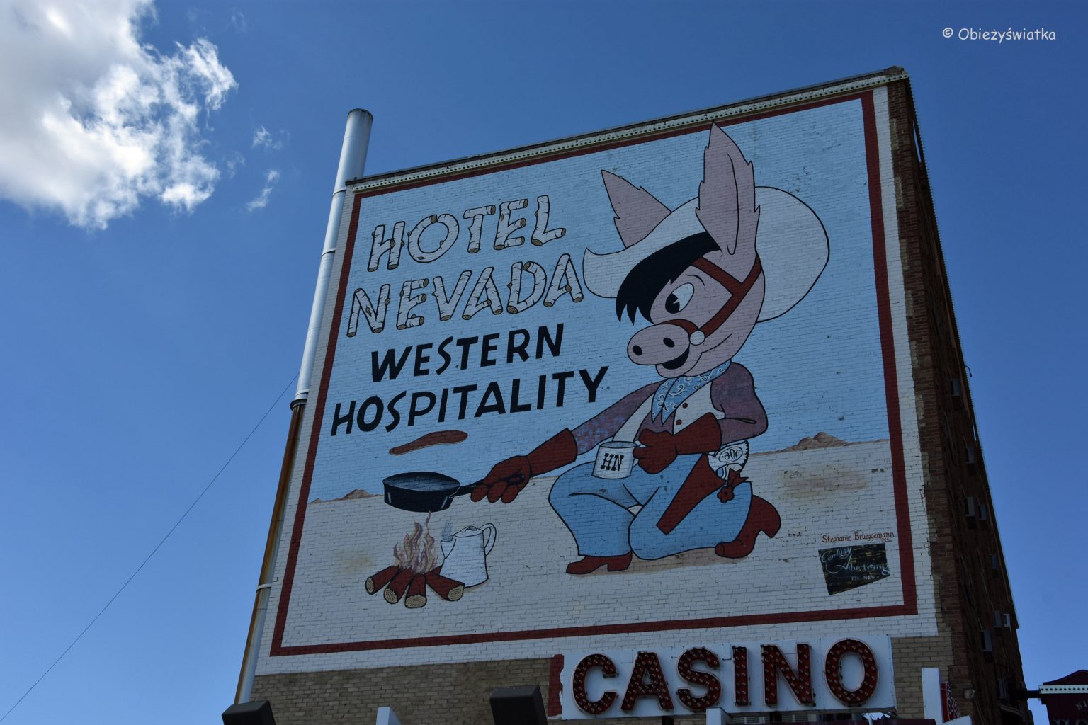 Hotel Nevada, Ely, Nevada - Zapiski Obieżyświatki