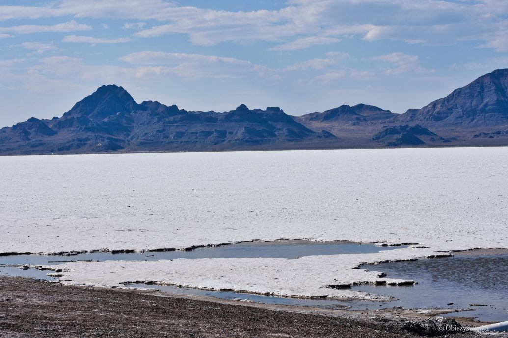 Pustynny krajobraz, Great Salt Lake Desert - Zapiski Obieżyświatki