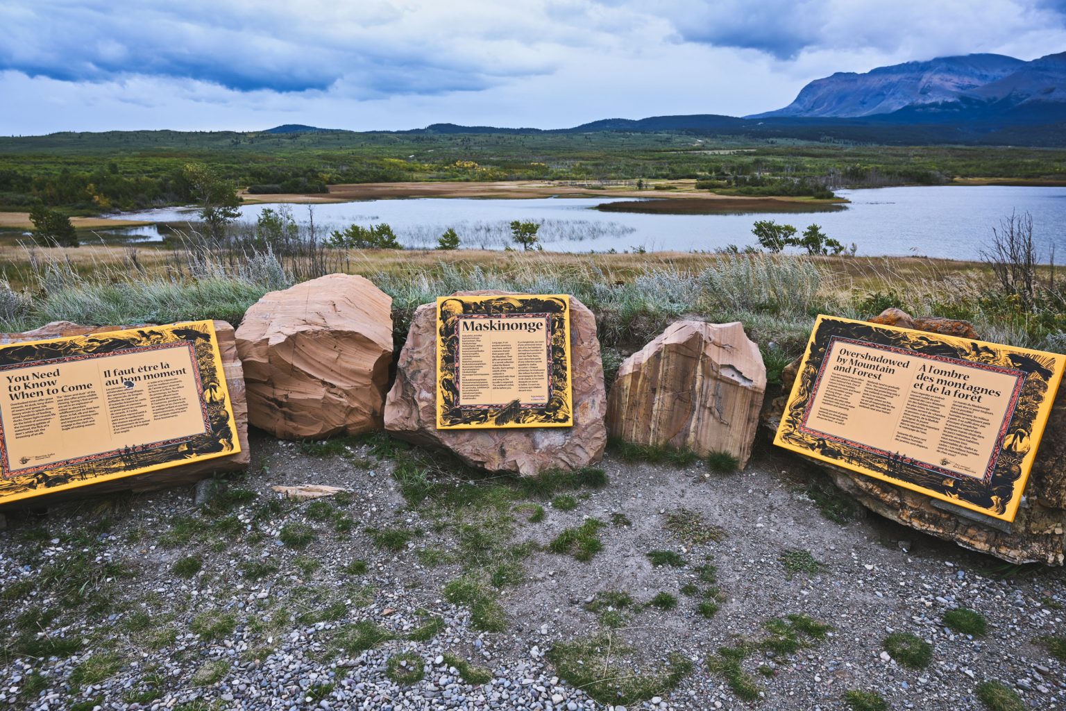 Maskinonge Lake, Waterton Lakes National Park - Zapiski Obieżyświatki