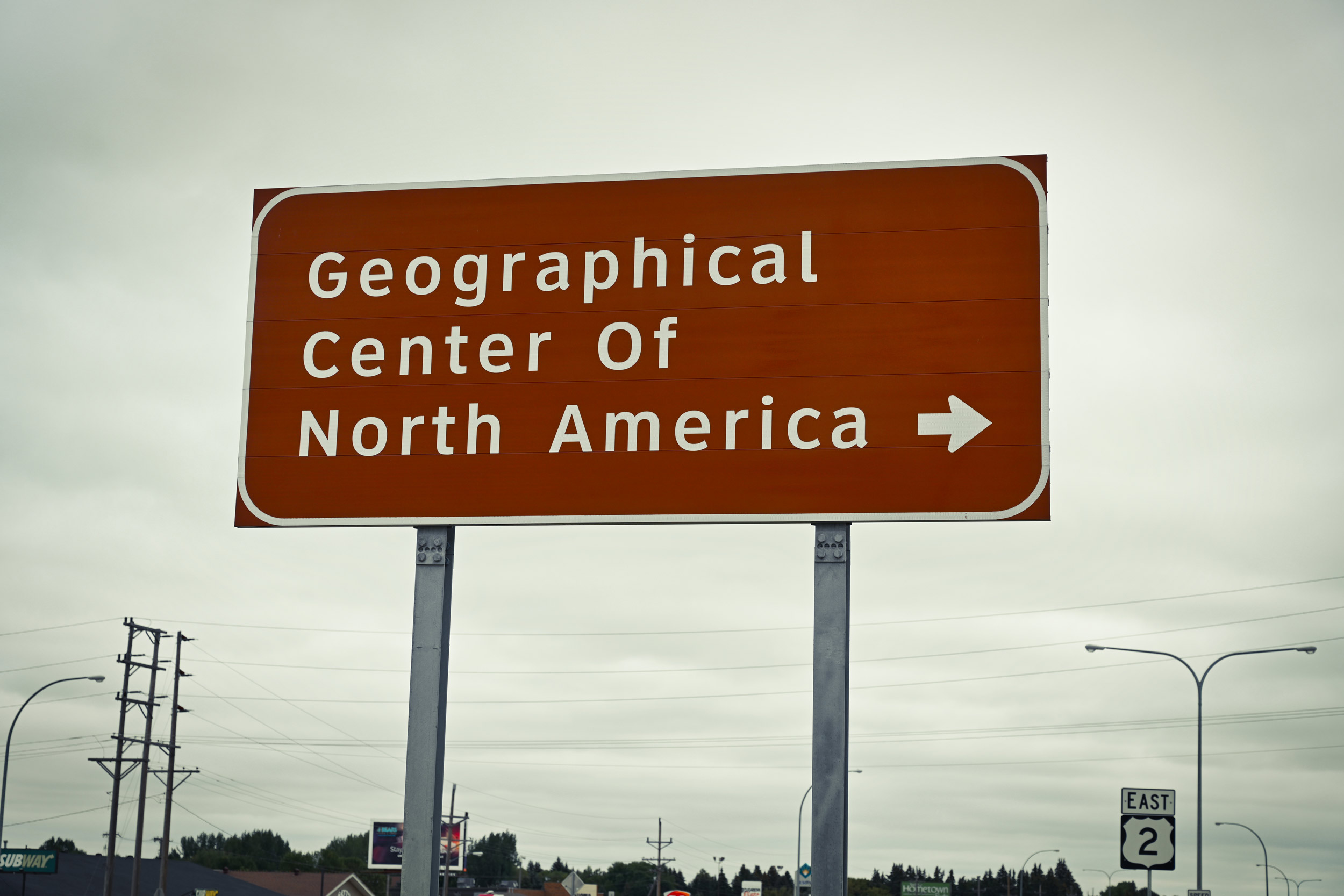 Geograficzny środek Ameryki Północnej - Zapiski Obieżyświatki