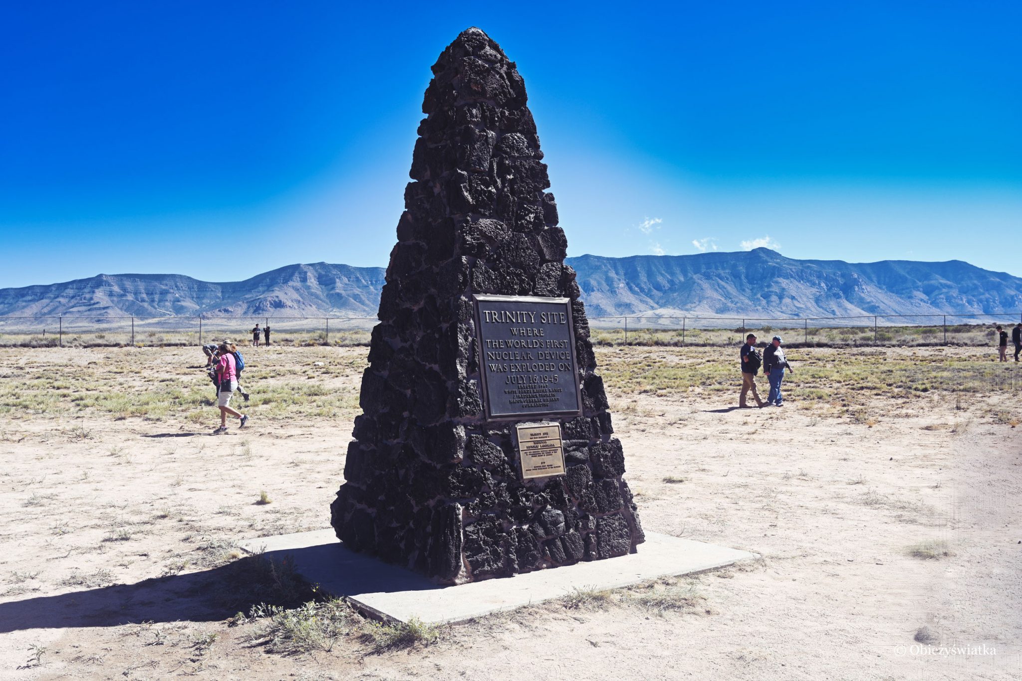 Trinity Test Site i bomba atomowa - Zapiski Obieżyświatki
